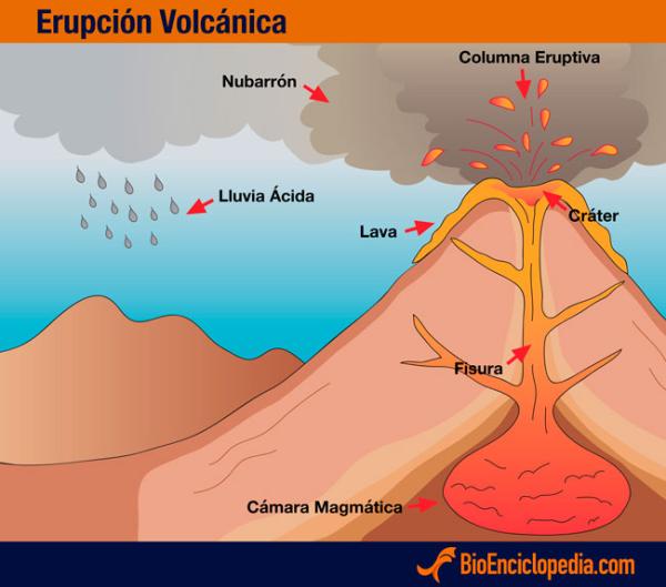 Descubre cómo se llama el fenómeno cuando un volcán escupe lava
