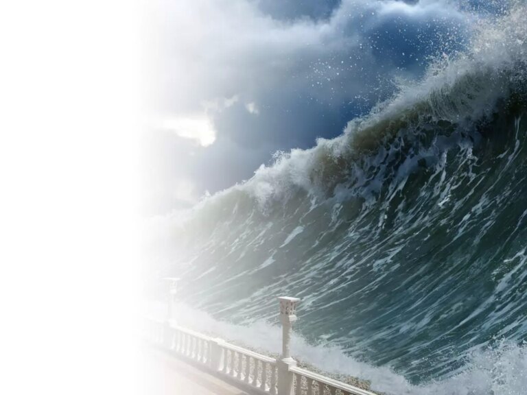 Tsunamis: la fuerza descomunal del mar
